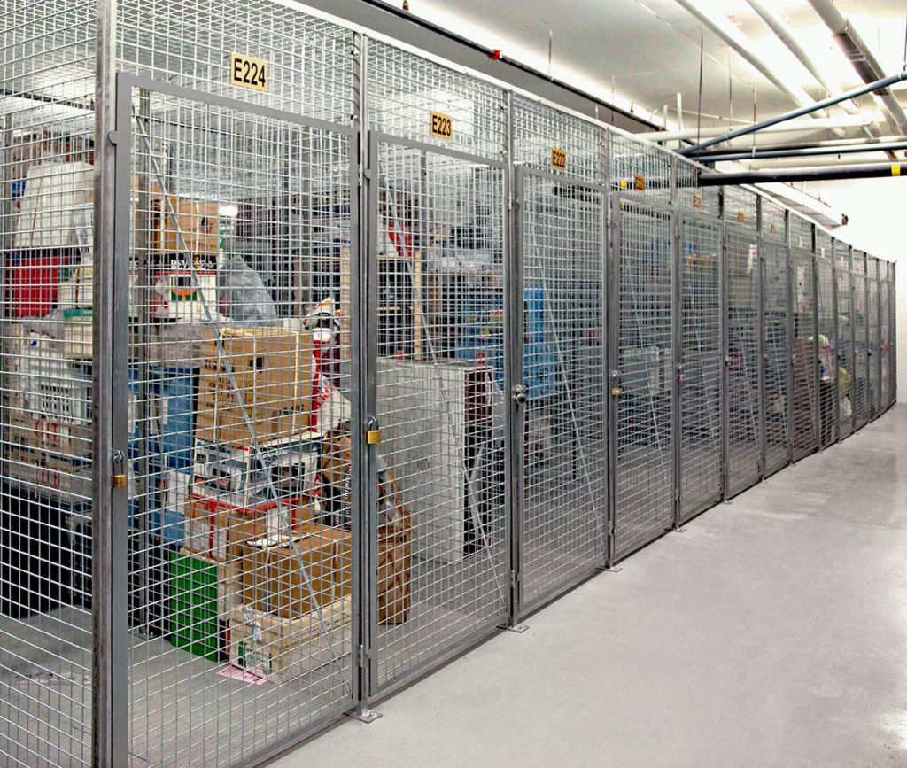 Secure Storage Rooms and Lockers